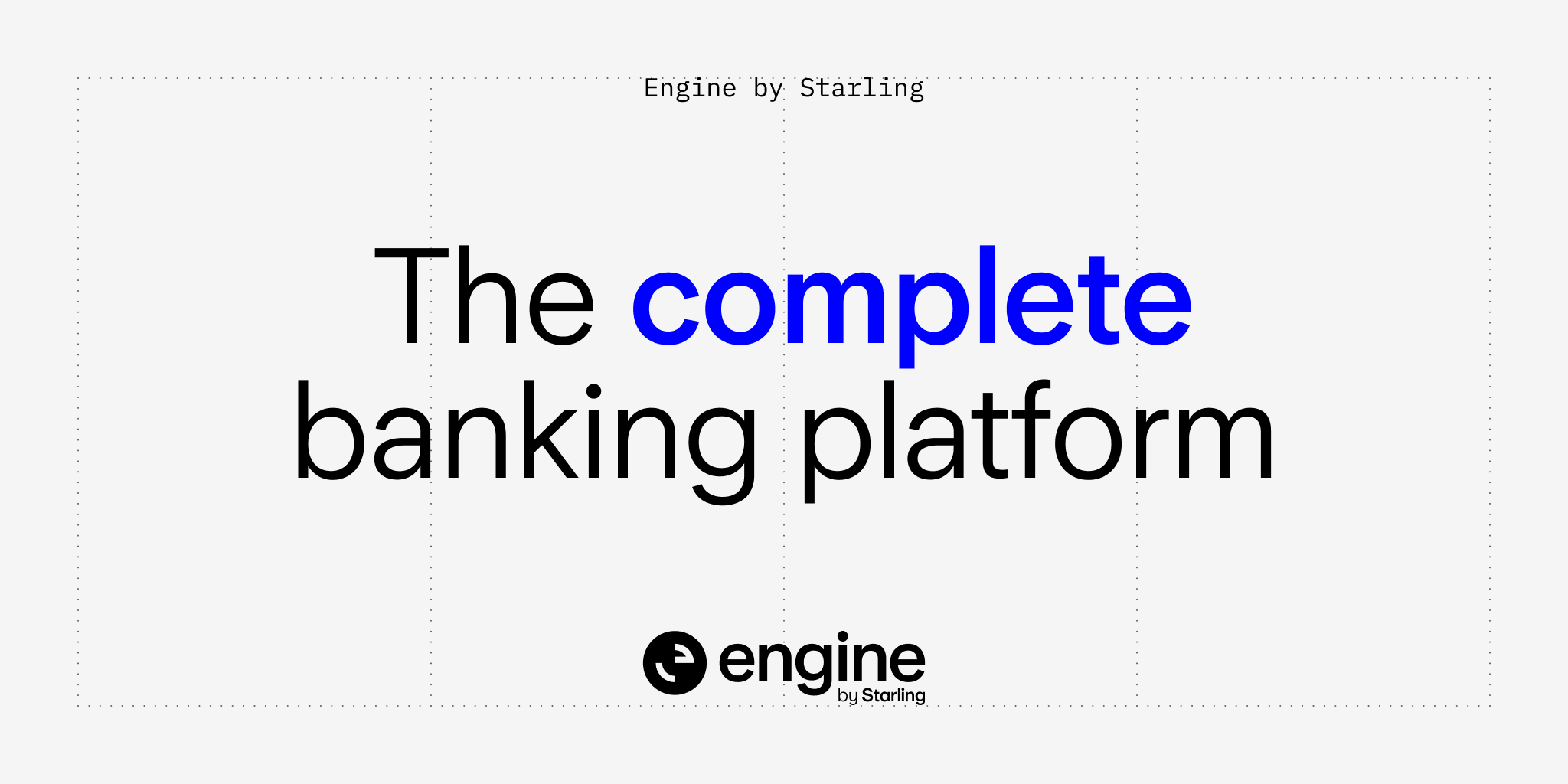 SaaS cloud native banking software | Engine by Starling